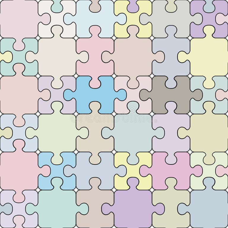 Pastel Puzzle Stock Illustrations – 4,082 Pastel Puzzle Stock ...