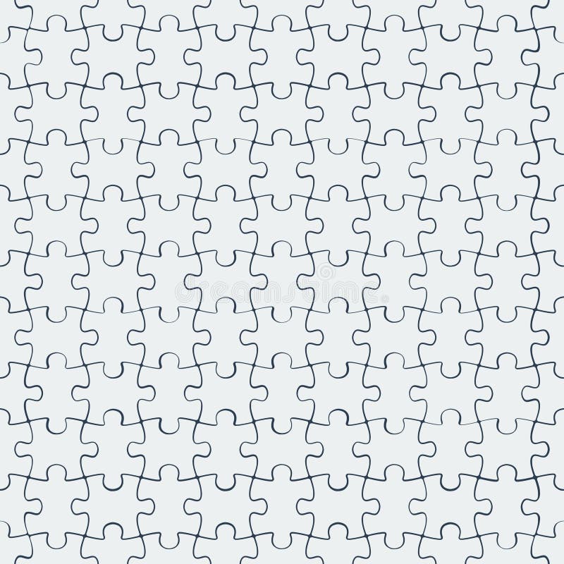Puzzle seamless pattern stock vector. Illustration of puzzle - 67463002