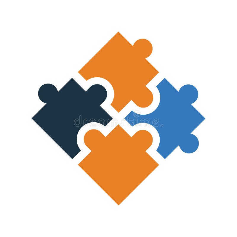 Puzzle, Solution Icon. Simple Editable Vector Graphics Stock Vector ...