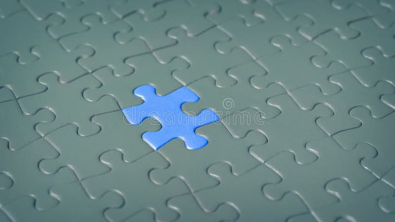 Puzzle Solved and Turns Blue - Solutions Concept Stock Footage - Video ...