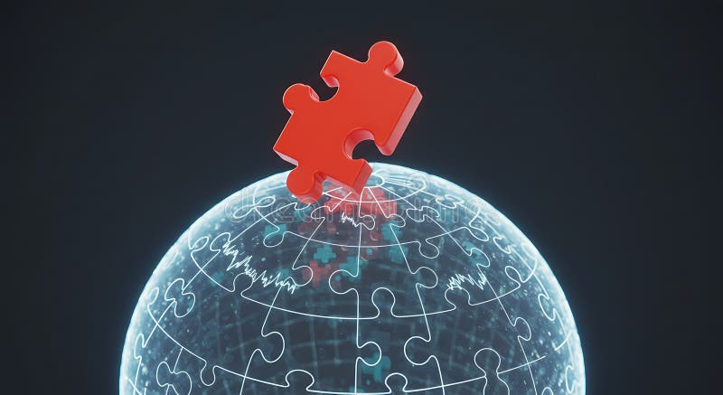 Puzzle Sphere Completion with Red Piece Achieving Solution Concept ...