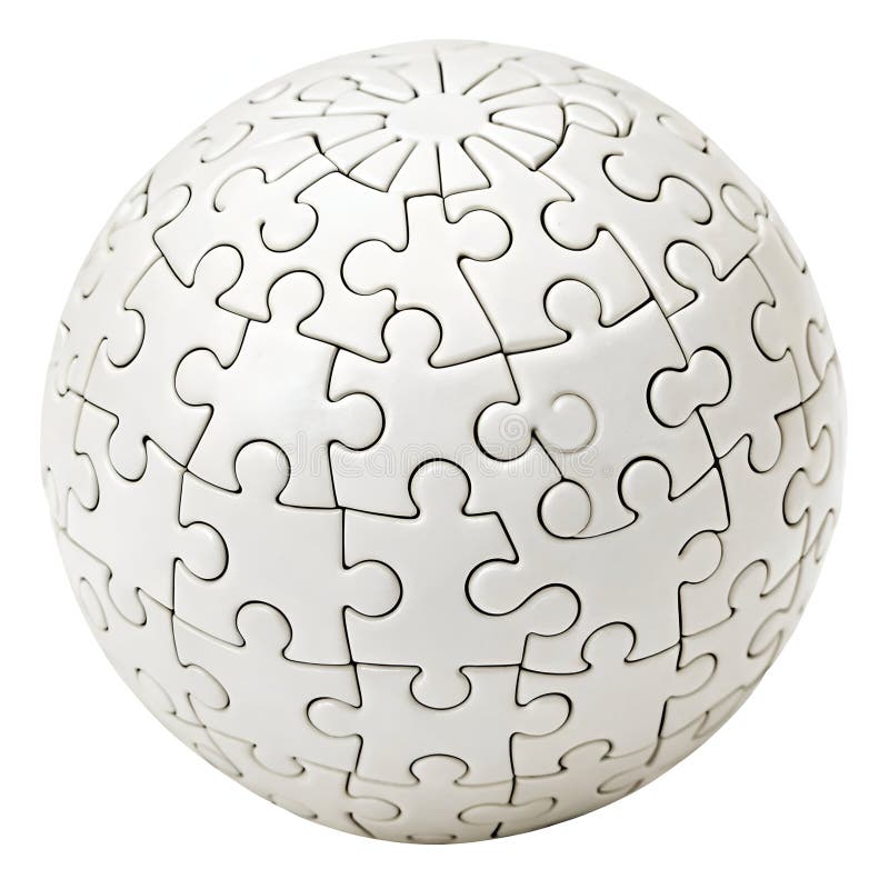 Puzzle Sphere â€ Engaging Brain Teaser Toy Stock Illustration ...