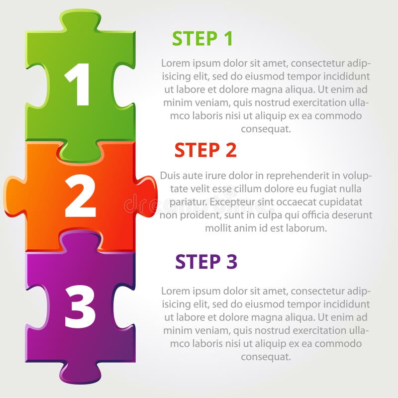 Infographic Design Elements with Six Options for Problem Solving Steps ...
