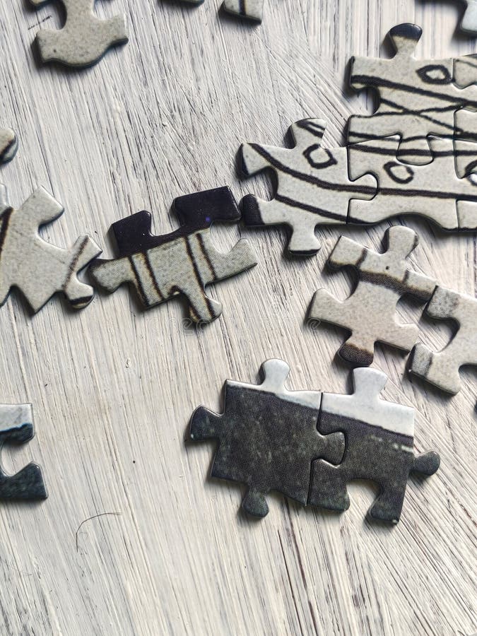 Puzzle texture stock photo. Image of cooperation, white - 277840992