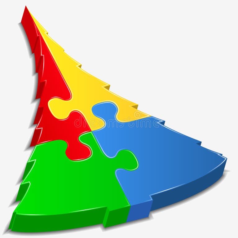 Abstract Puzzle Tree Stock Illustrations – 1,053 Abstract Puzzle Tree ...