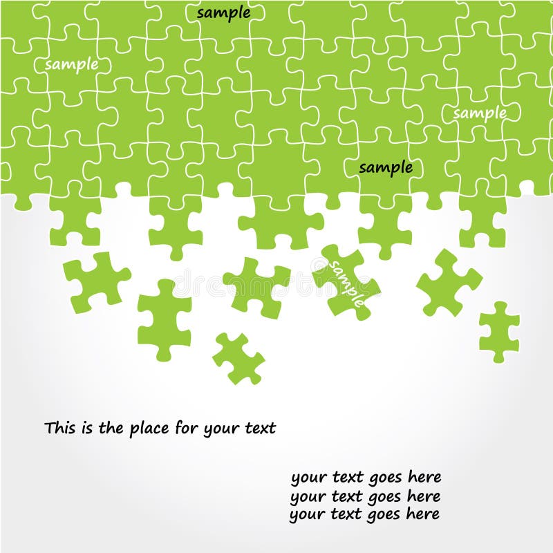 Puzzle vector stock vector. Illustration of solution, making - 3163093