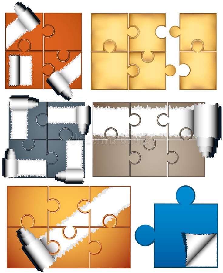 Puzzle stock illustration. Illustration of leisure, view - 37474994