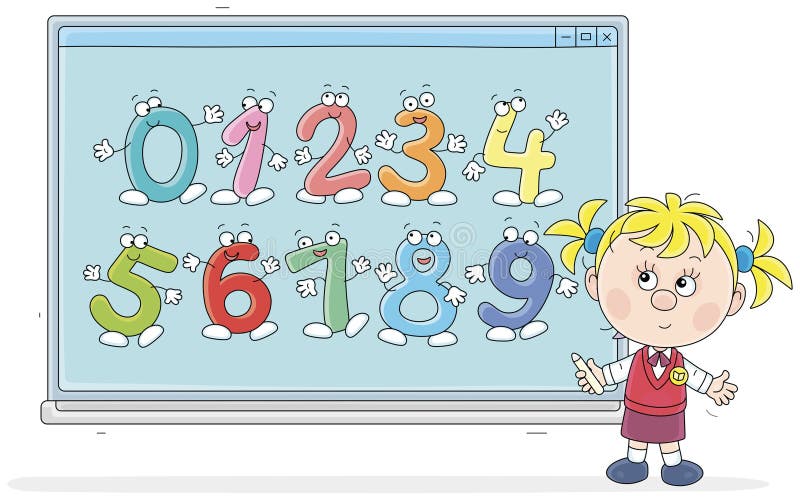 Puzzled Cute Schoolchild Thinking Stock Illustrations – 5 Puzzled Cute ...