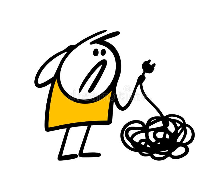 Stickman Electricity Stock Illustrations – 116 Stickman Electricity ...