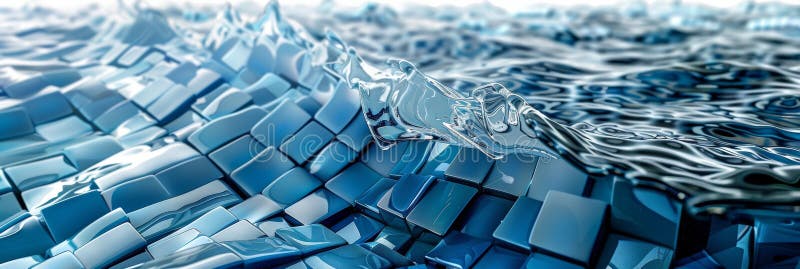 A Puzzlelike Pattern of Squares and Rectangles Gives a Sense of Fluid ...