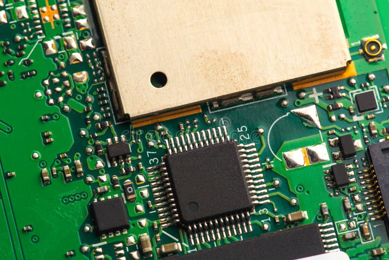 PVB mother board on white stock image. Image of electricity - 144574623