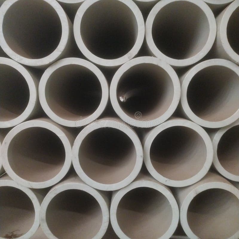 PVC Acid Pipes China Industries Stock Photo - Image of china ...