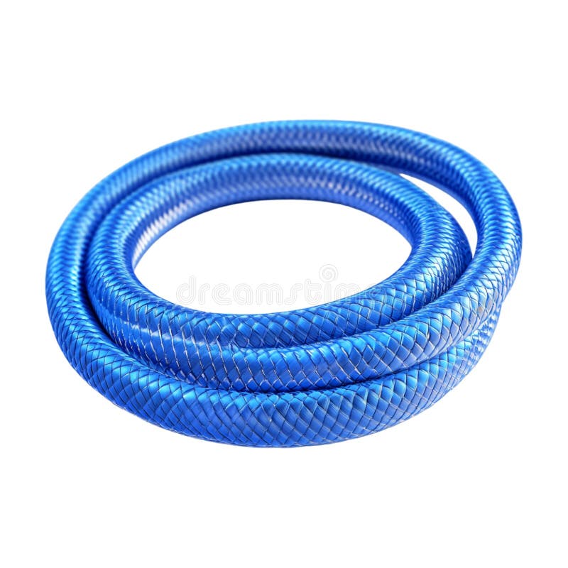 PVC Braided Water Hose Pipe on Transparent Background - Ai Generated ...