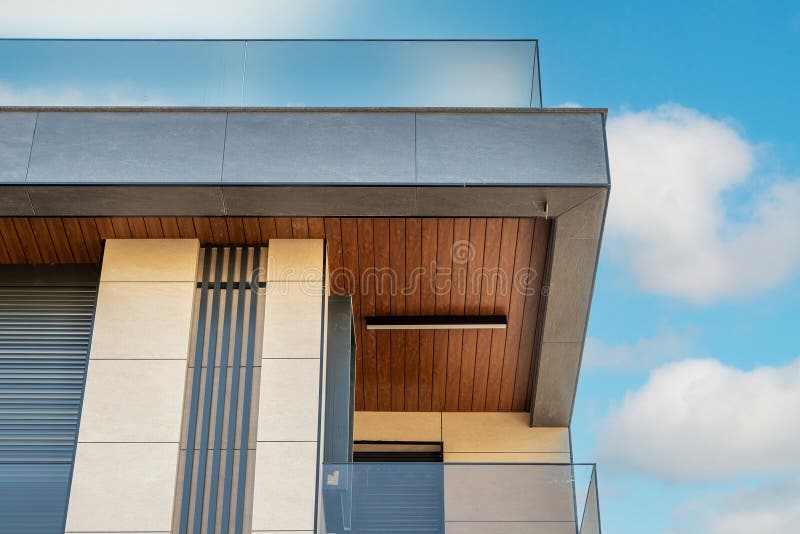 PVC Ceiling Panel Covered with Wood-like Vinyl with Modern Lighting ...