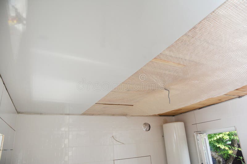 PVC Ceiling Panels, Cladding Installation. Installing, Renovate, Repair ...