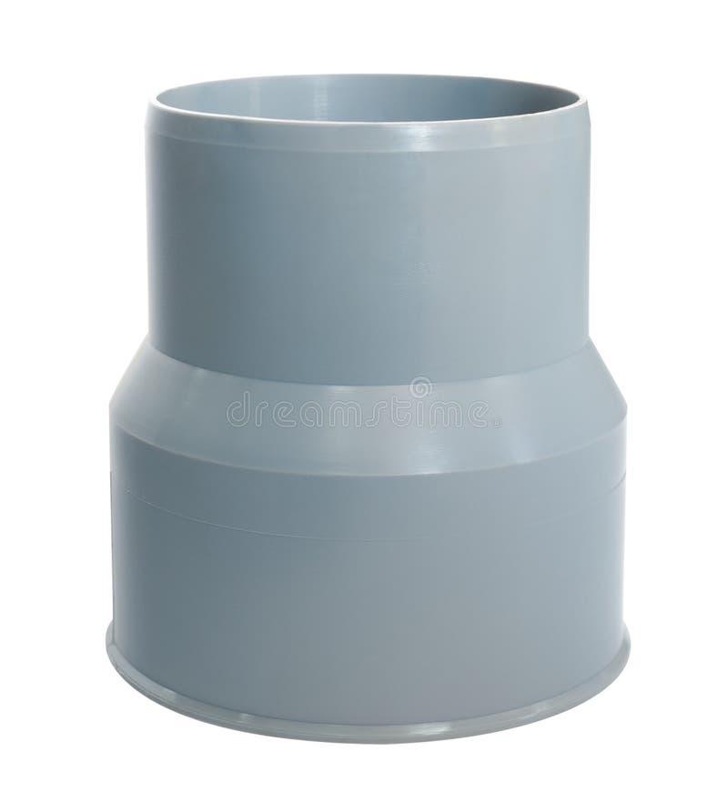 PVC draining bushing stock photo. Image of bushing, sewer - 20867114
