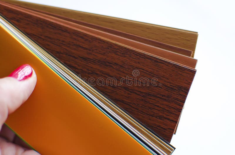 PVC Edge for Cladding Furniture Facades Stock Photo - Image of wooden ...