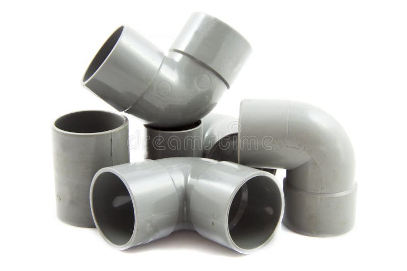 Pvc fittings stock image. Image of separated, isolated - 18771517
