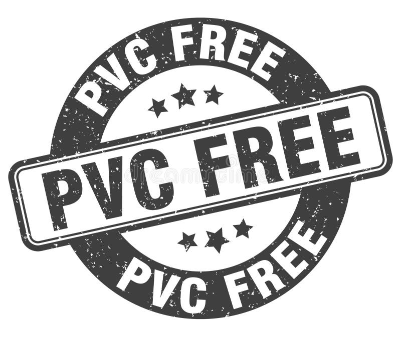 Pvc Free Stamp. Pvc Free Label. Round Grunge Sign Stock Vector ...