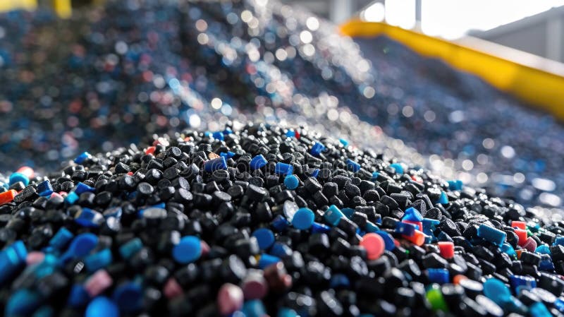 PVC Granulate, Recycled Plastic Granules, Biodegradable Plastic. Placer ...