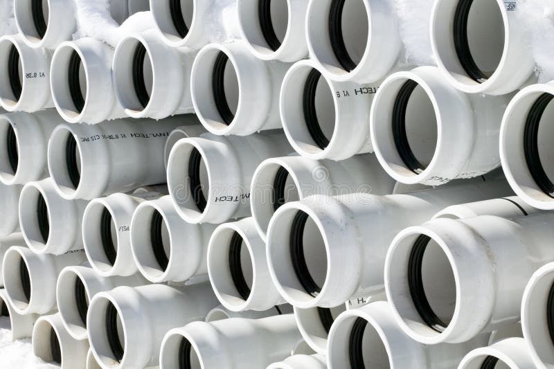 PVC pipes texture stock image. Image of piping, abstract - 3381317