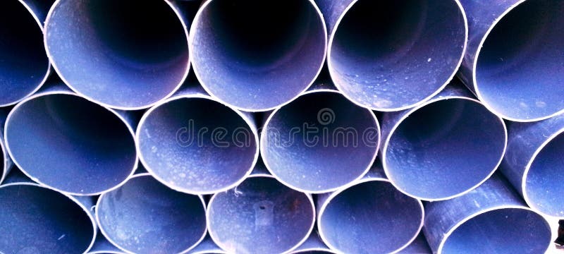 Pvc pipe for plumbing work stock image. Image of round - 299451395
