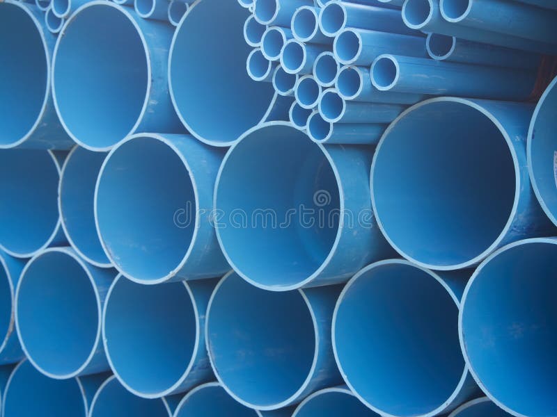 PVC pipe and evening light stock image. Image of sewer - 174667975