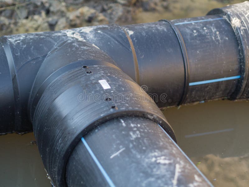 Pvc pipe stock image. Image of making, junction, leak - 58270149