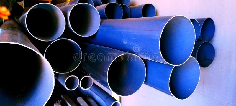 Pvc pipe for plumbing work stock image. Image of water - 299448111