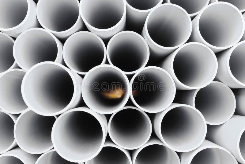 PVC pipes stock image. Image of manufacturing, construction - 80417599