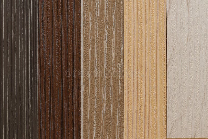 PVC Plastic Texture with Wood Pattern for Edging Chipboard Ends. Stock ...