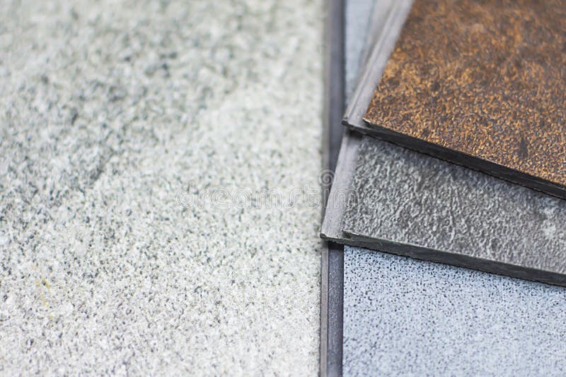 PVC Polymer Vinyl Sample for Customers To Choose the Floor Design ...