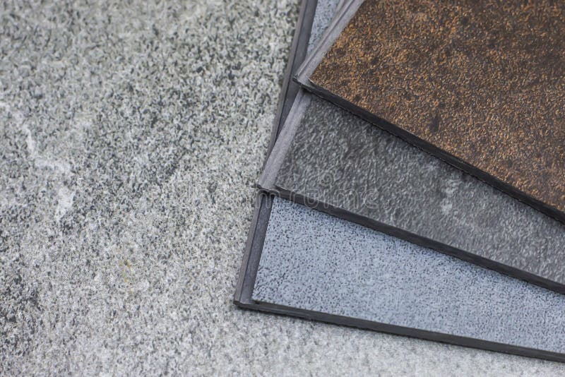 PVC Polymer Vinyl Sample for Customers To Choose the Floor Design ...