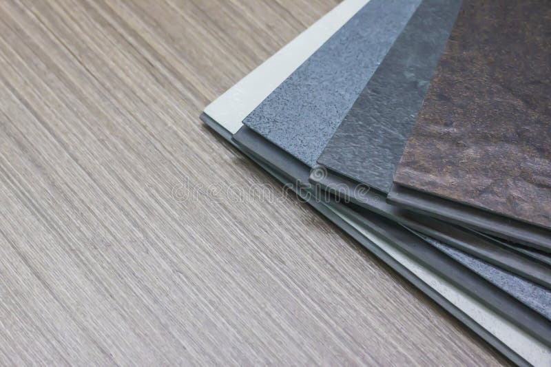PVC Polymer Vinyl Sample for Customers To Choose the Floor Design ...