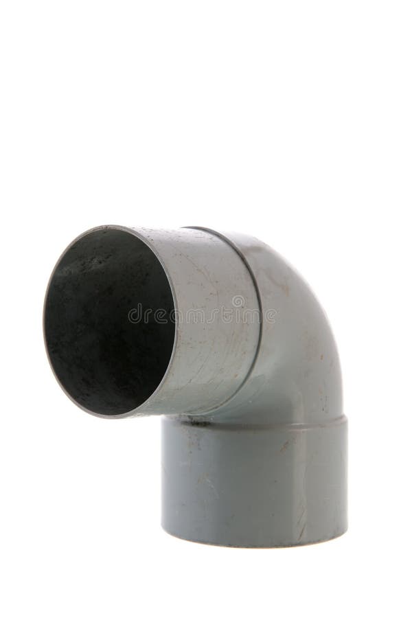 PVC tube stock photo. Image of piping, gray, construction - 33160792