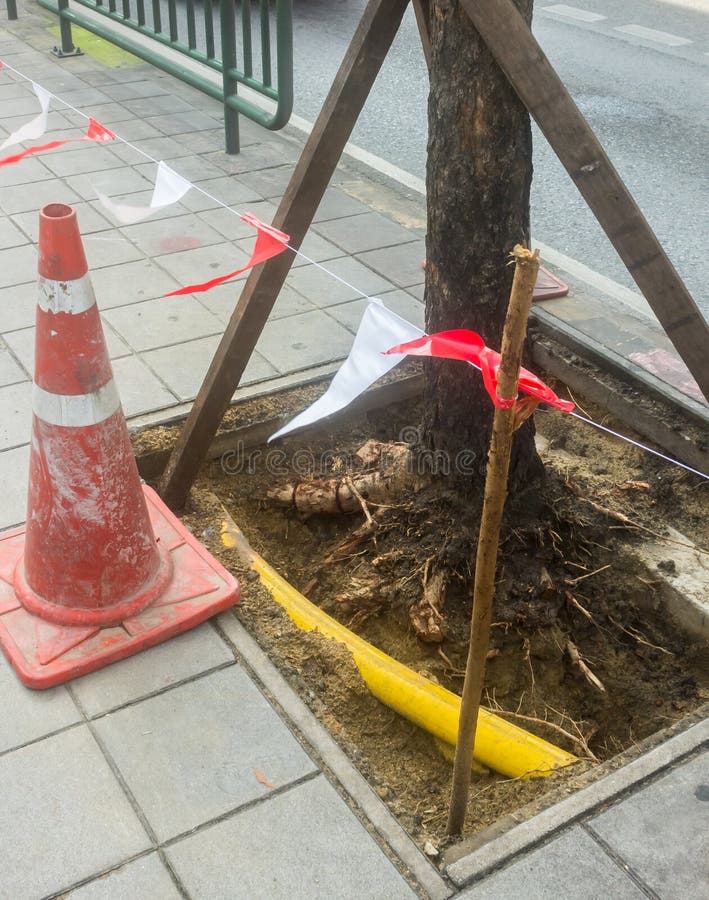 PVC water pipe break stock image. Image of line, ground - 128241989