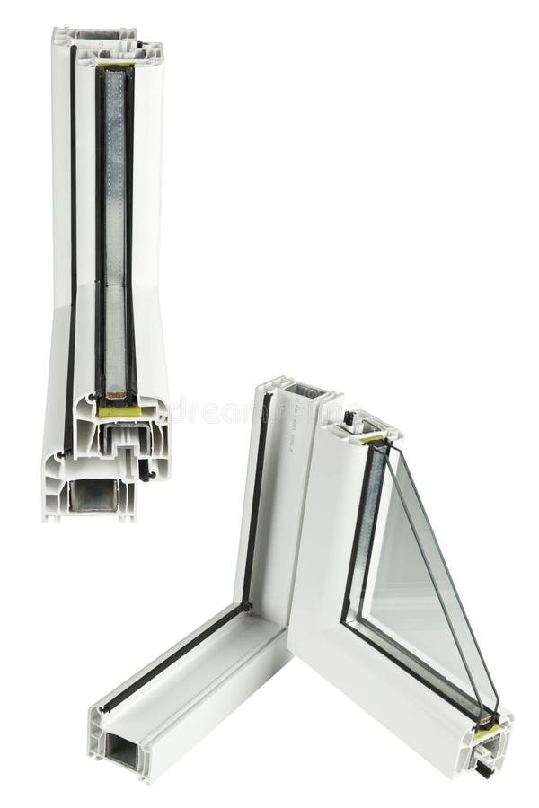PVC of a window stock photo. Image of frame, window, design - 38024784