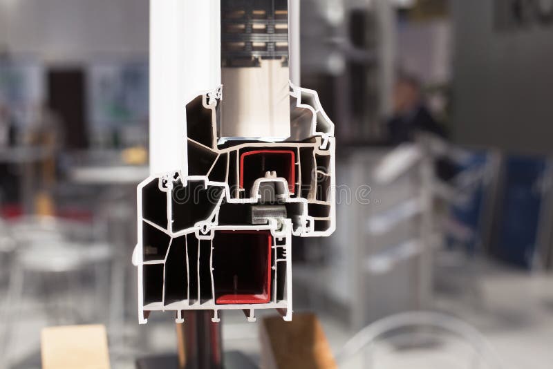 PVC window profile stock photo. Image of horizontal, modern - 30644578