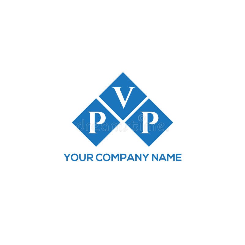 PVP Letter Logo Design on White Background. PVP Creative Initials ...