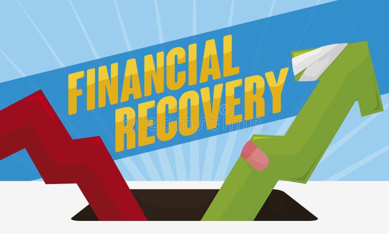 Financial recovery stock vector. Illustration of leadership - 23591805