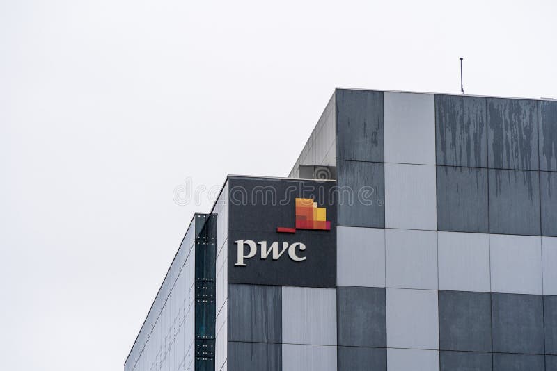 PWC Logo in the Adelaide CBD Editorial Stock Photo - Image of ...