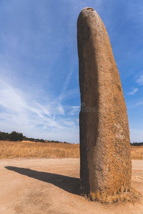 Menhir standing stone stock photo. Image of outeiro - 172229362