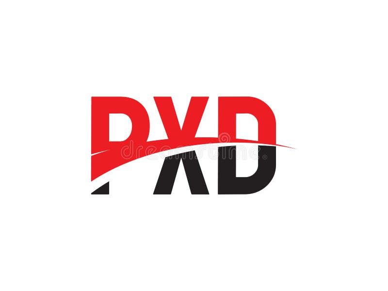 PXD Letter Initial Logo Design Vector Illustration Stock Vector ...