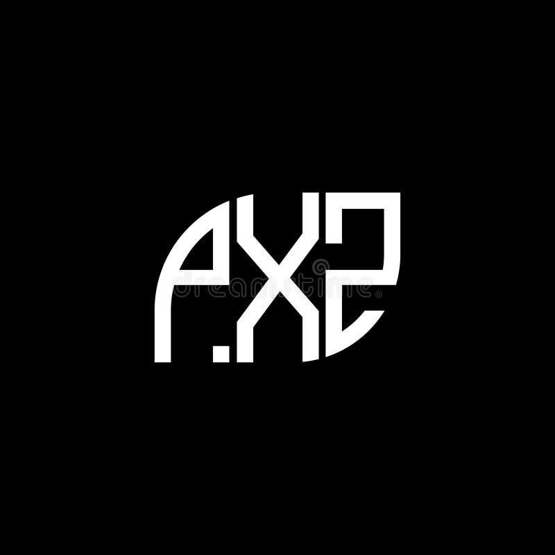PXZ Letter Logo Design on Black Background.PXZ Creative Initials Letter ...