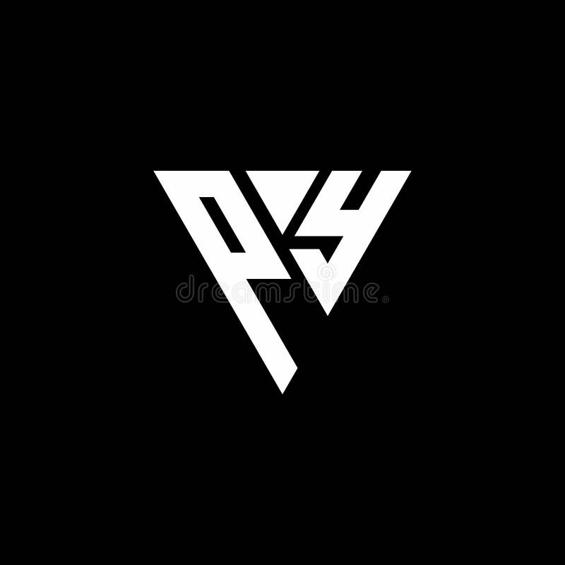 PY Logo Letter Monogram with Triangle Shape Design Template Stock ... PY Logo Letter Monogram with Triangle Shape Design Template Stock ...