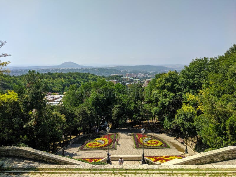 Pyatigorsk, Russia - August 16, 2022: Beautiful View from the ...