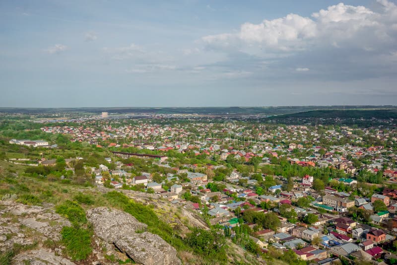 Pyatigorsk, Russia - May 6, 2020: View of the City from the Mountain ...