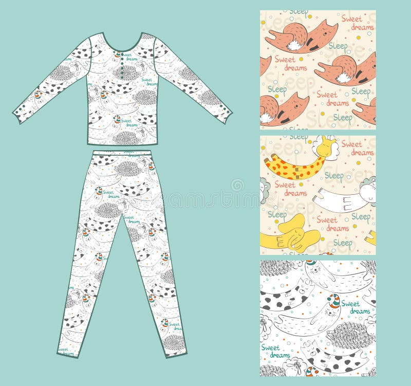 Pyjamas Stock Illustrations, Vecteurs, & Clipart – (12,745 Stock ...