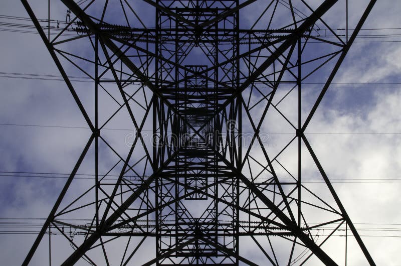 Pylon stock image. Image of pylon, structure, electricity - 23056403