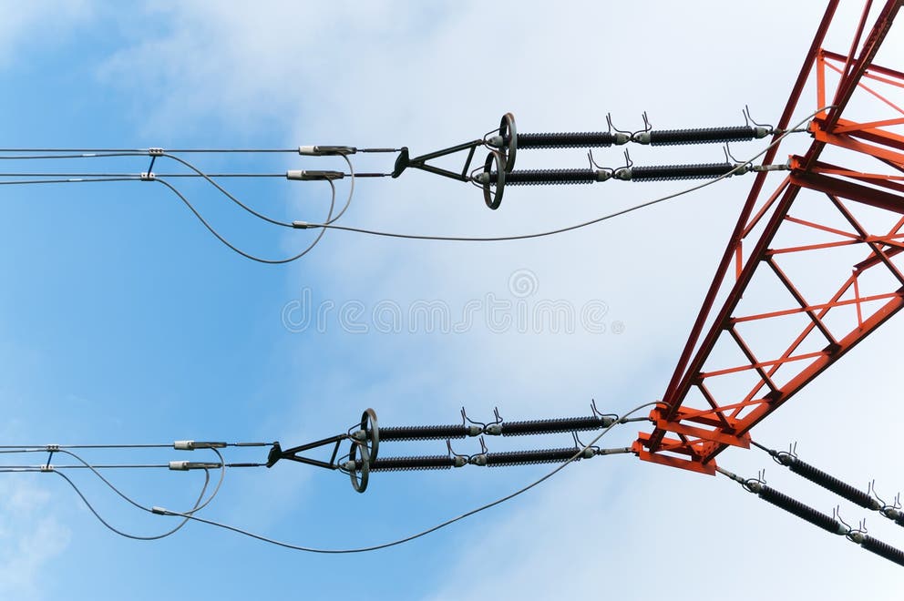 Pylon stock image. Image of pole, power, caution, metal - 26618751